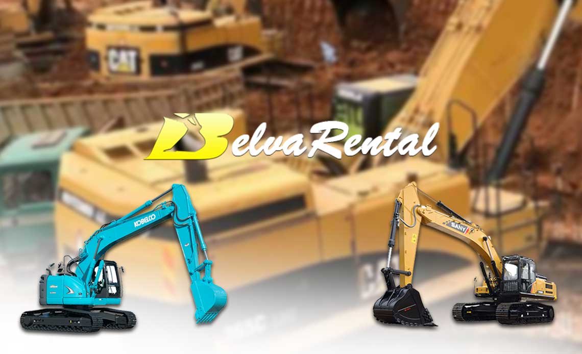 Harga Sewa Excavator Per Jam/Hari Terbaru Mei 2026 - Belva Rental